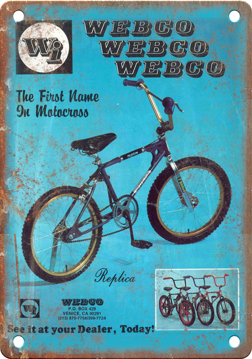 BMX Metal Signs – Rusty Walls Sign Shop