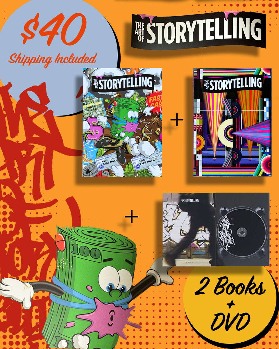 The Art of Storytelling Book & DVD Package Sale – Rusty Walls Sign Shop
