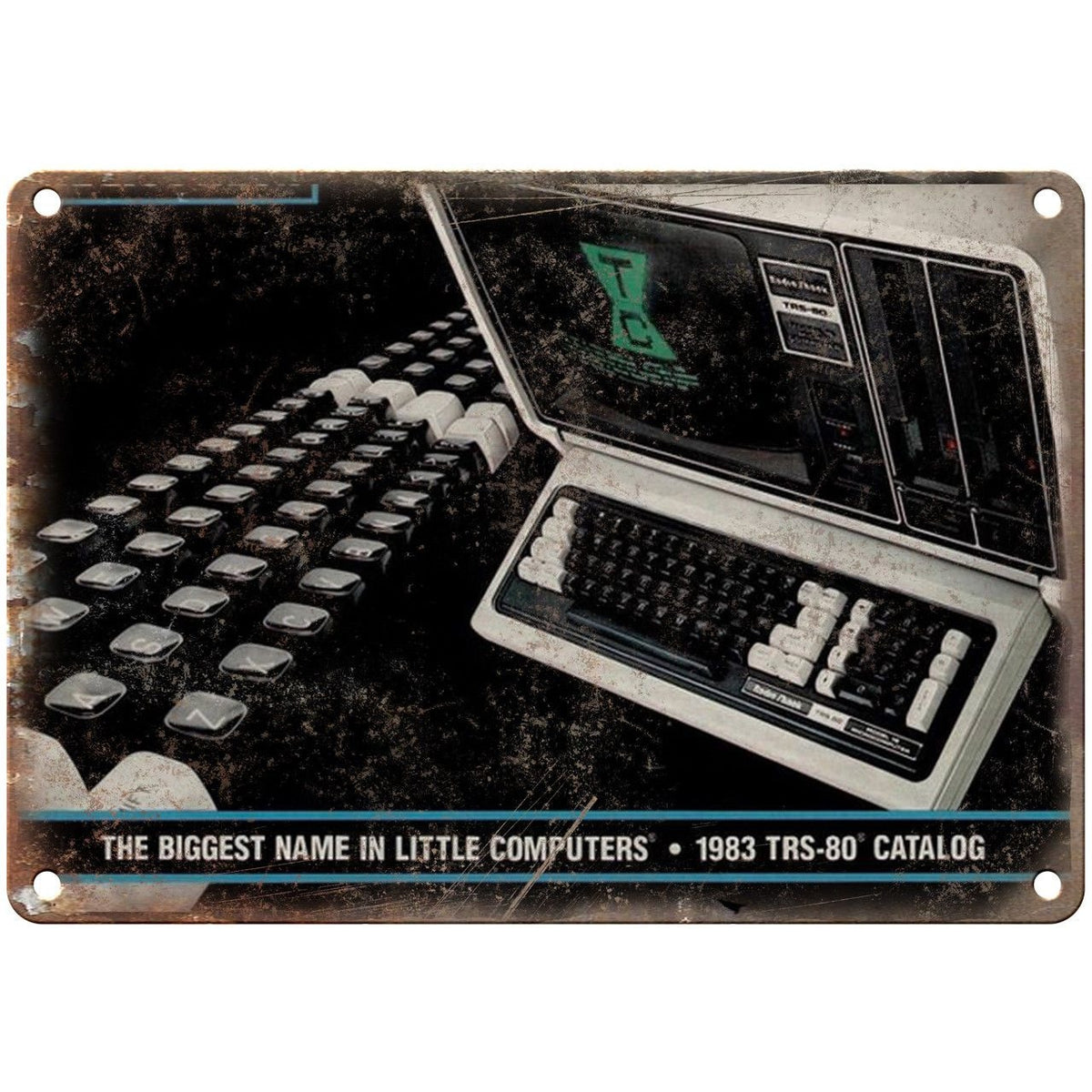 Radio Shack TRS-80 1983 Computer System Catalog 9" x 12" Reproduction ...