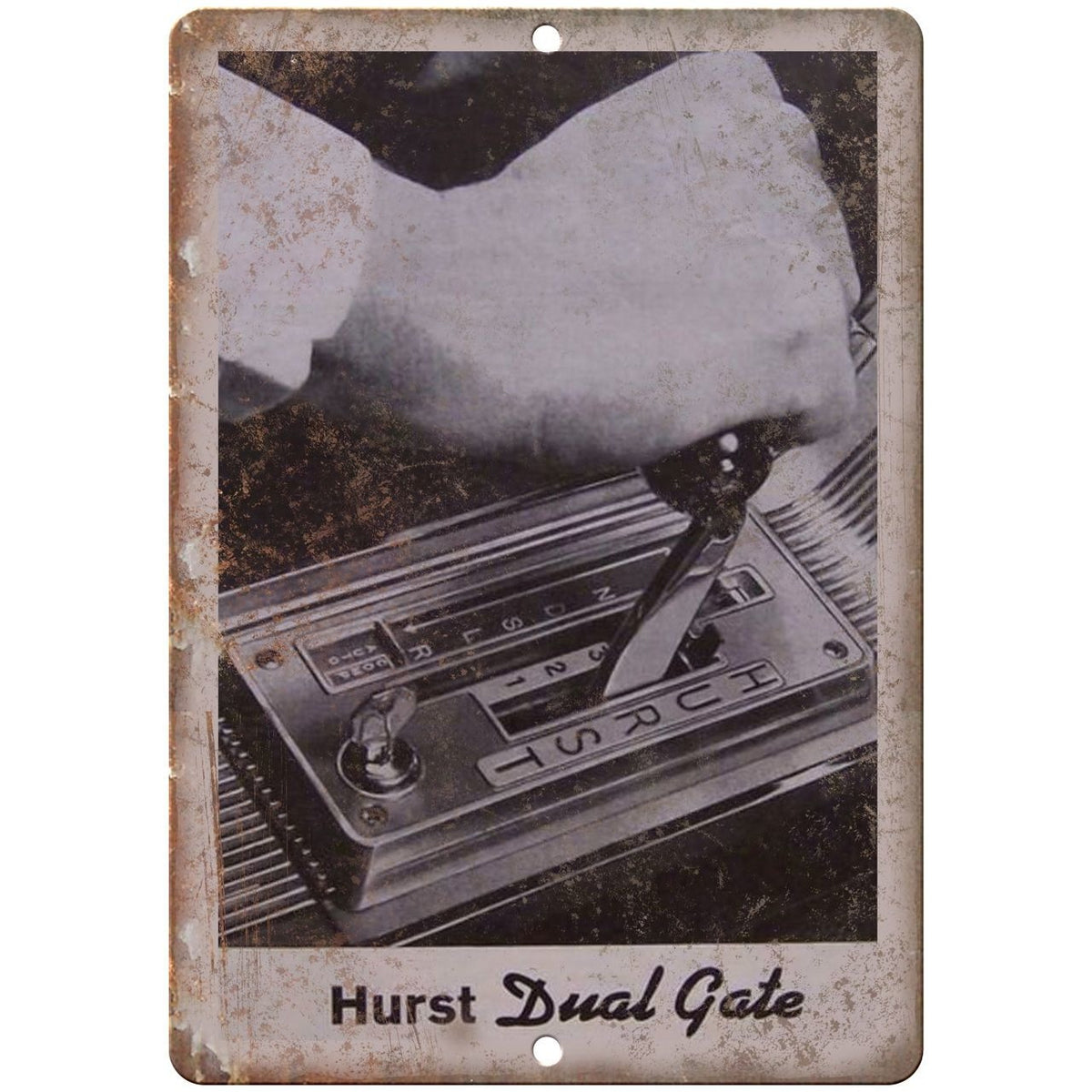 Hurst Performance - Dual Gate Car Shifter - 9" x 12" Reproduction Meta ...