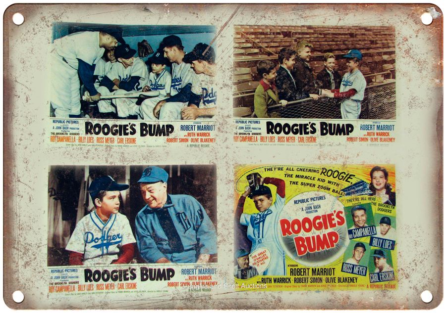 Roogie's Bump Vintage Lobby Card Metal Sign | Rusty Walls – Rusty Walls ...