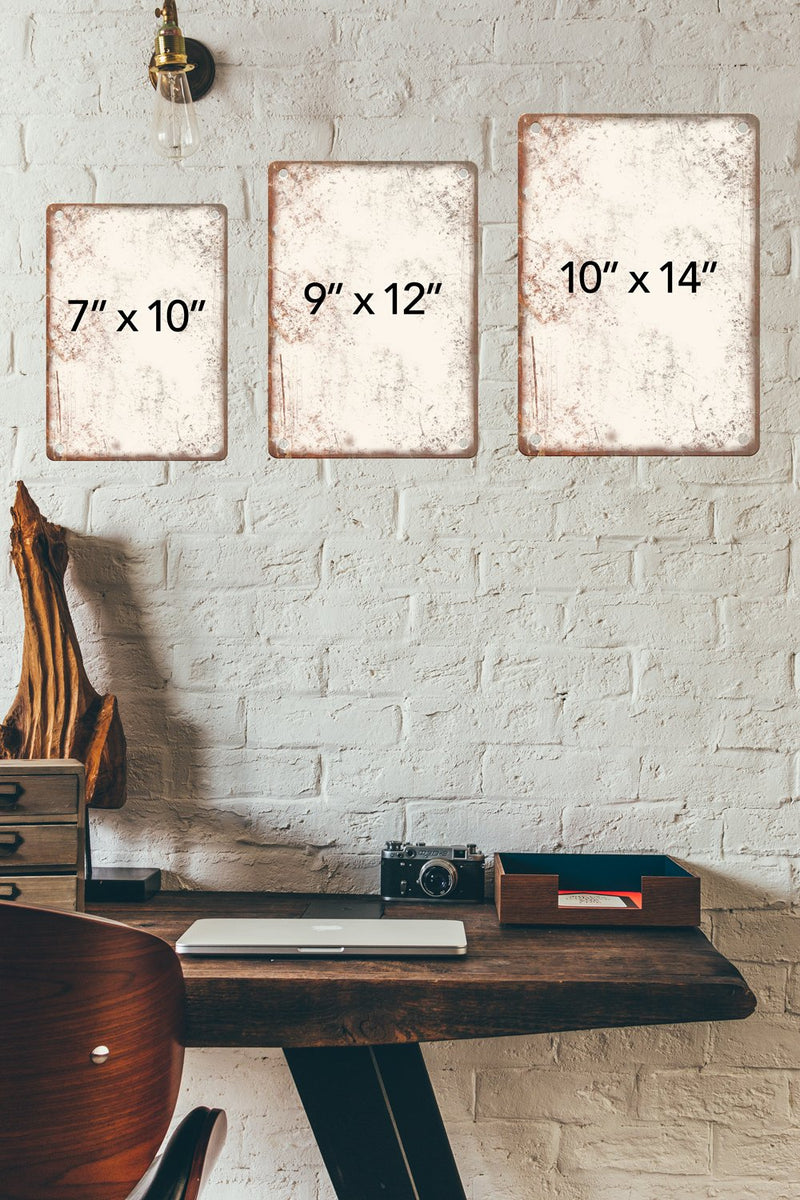 Apples Vintage Fruit Label Metal Sign | Rusty Walls – Rusty Walls Sign Shop