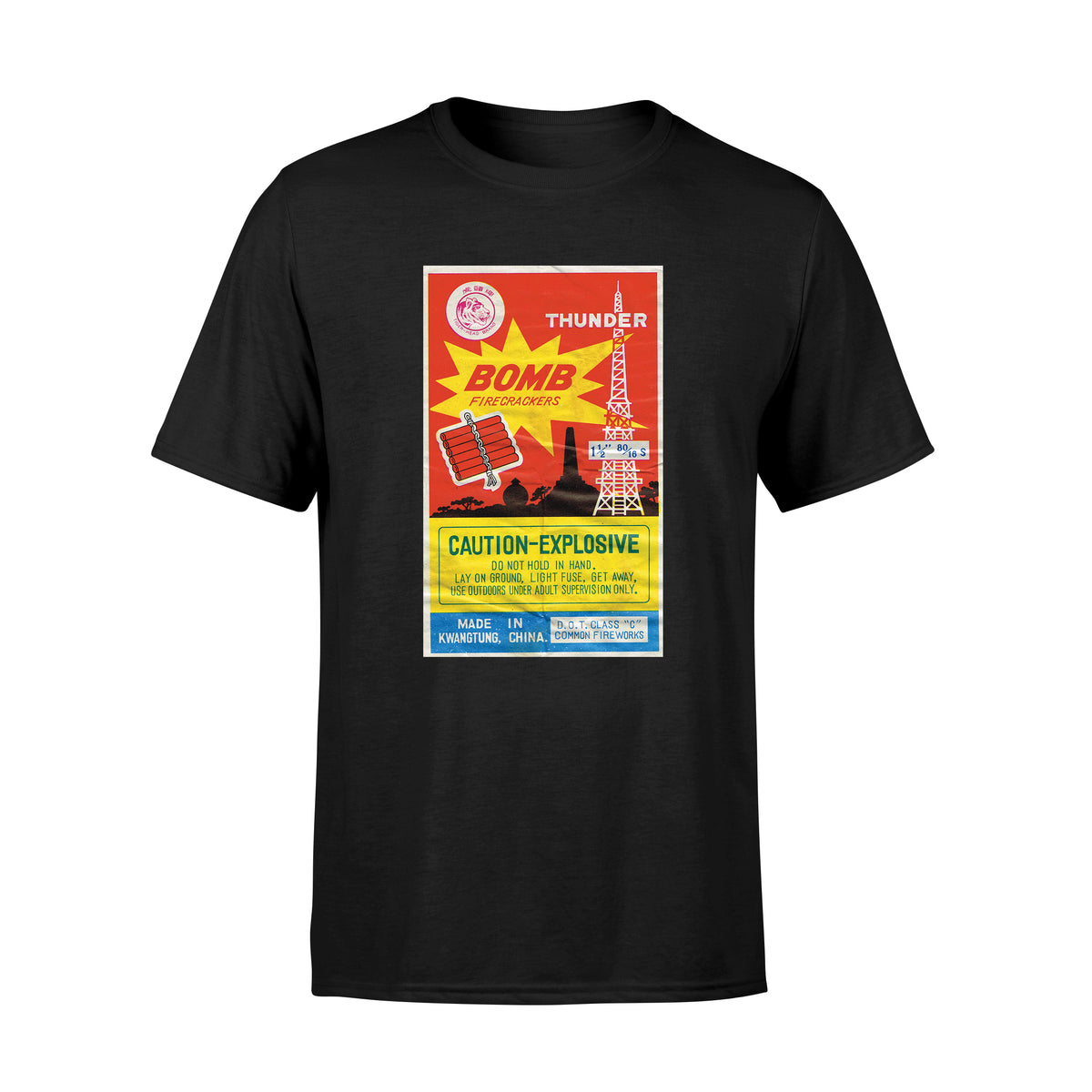 Thunder Bomb Firecrackers T-Shirt – Rusty Walls Sign Shop